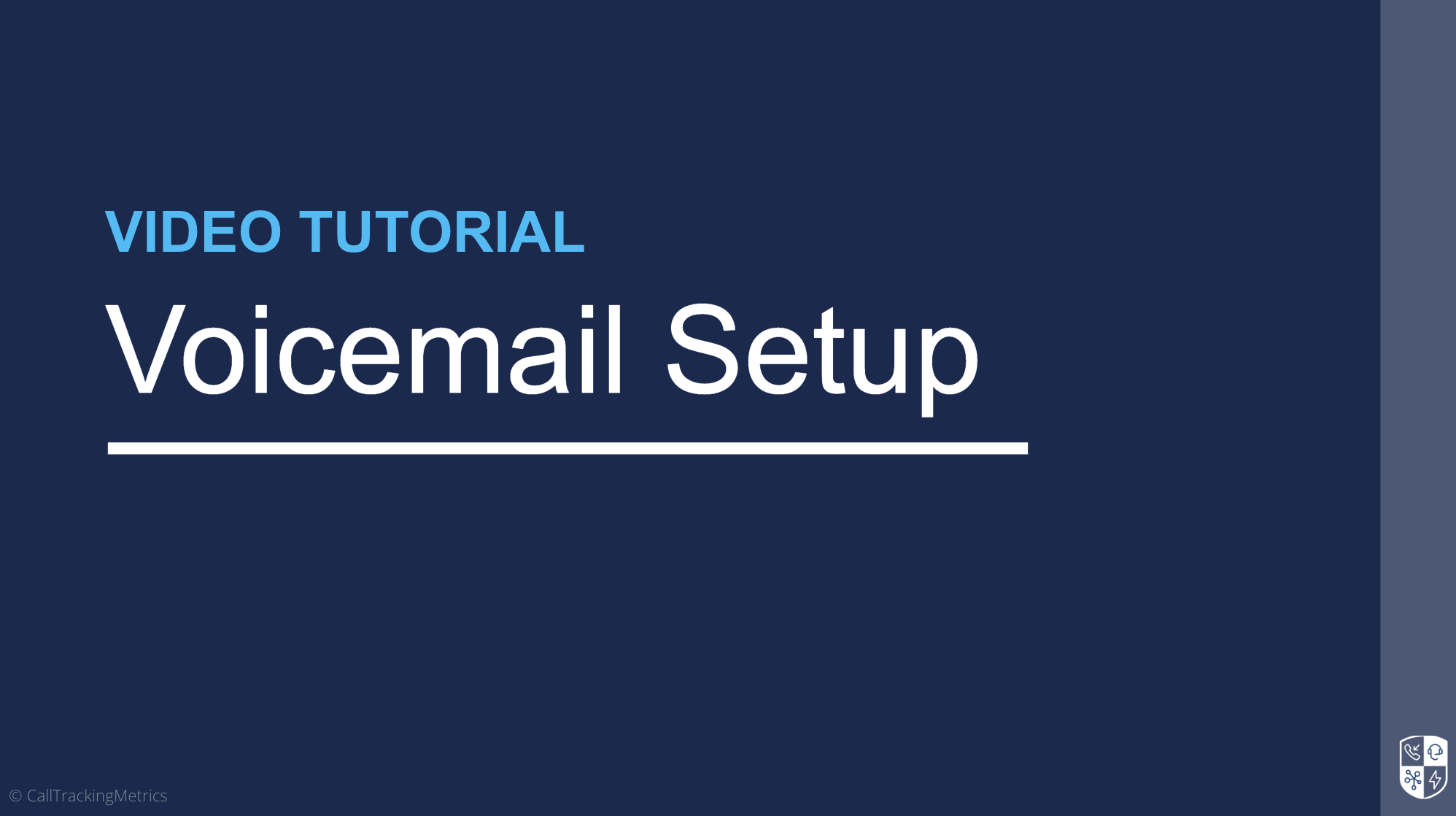 Voicemail Setup | CTM Training Center